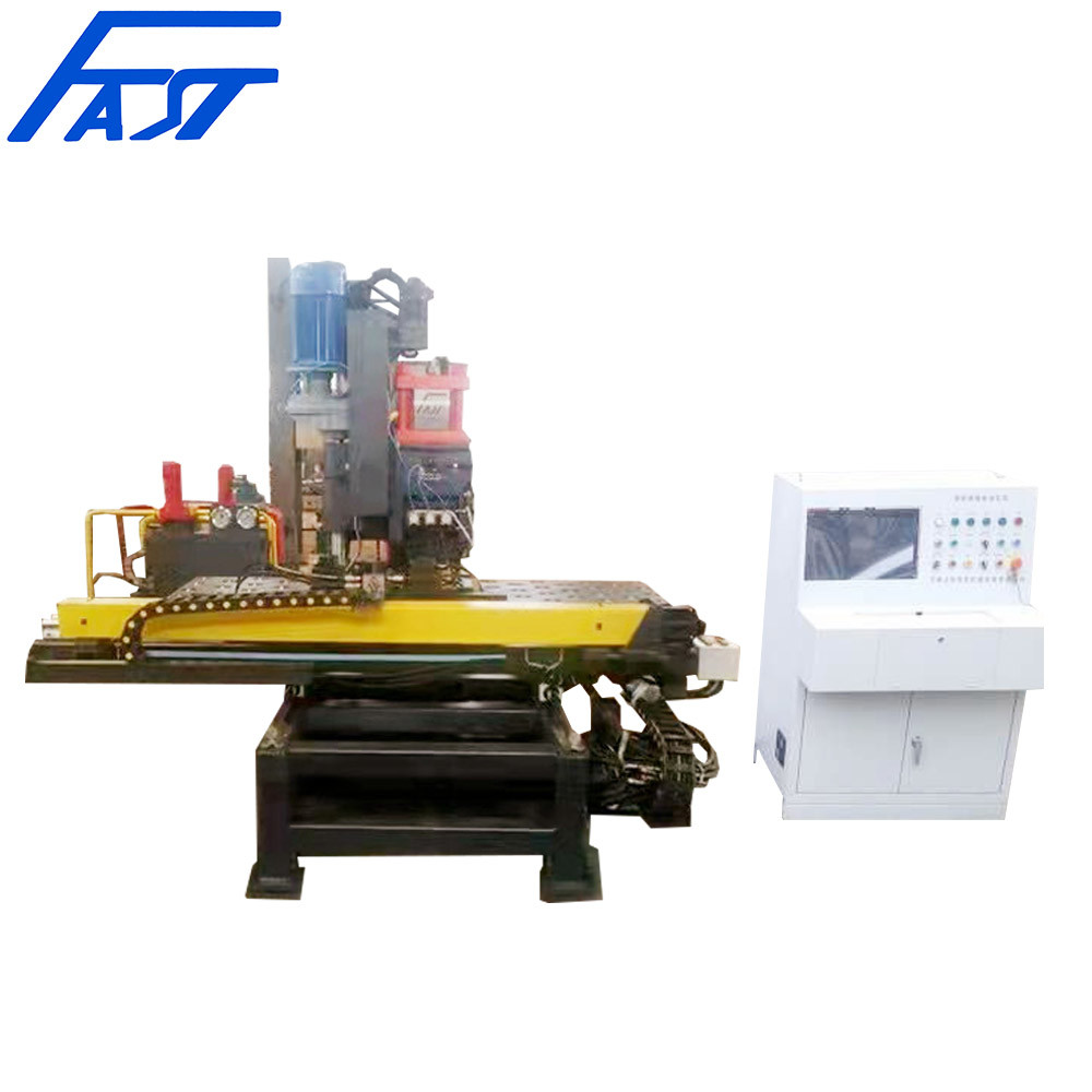 CJ104 CNC Punching Machines Steel Structure Iron Tower CNC Connection ...