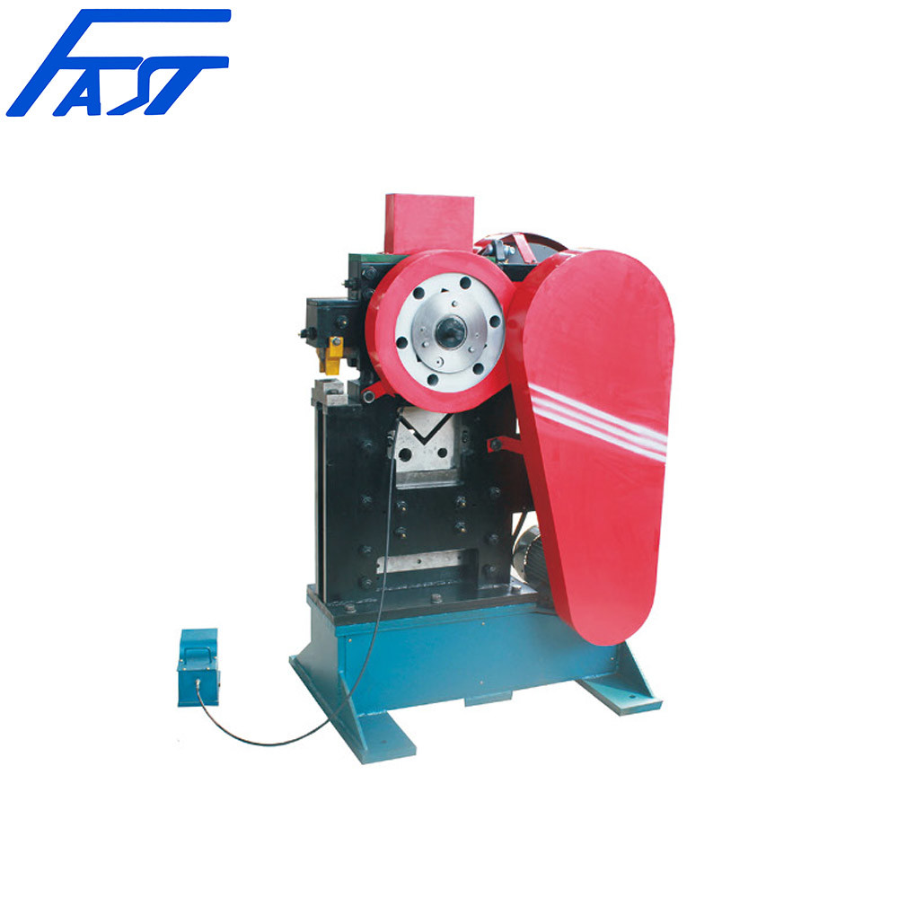 Angle Punching Cutting Machine For Round Bars, Square Bars, Equilateral ...