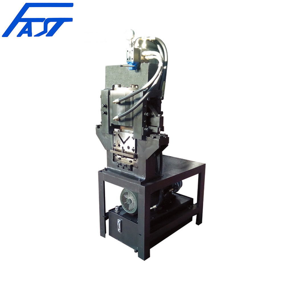 Angle Punching Cutting Machine For Round Bars, Square Bars, Equilateral ...