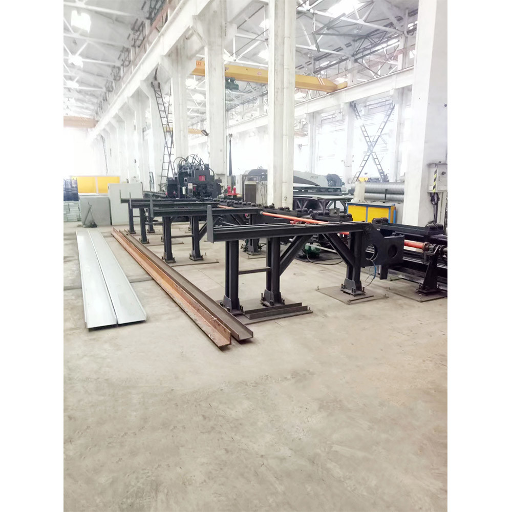 Steel Construction CNC C Channel Steel Beam Punching Marking Shearing ...