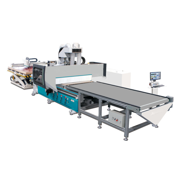 E4-1530D 6*8 ATC Nesting CNC Auto Loading And Unloading Nesting CNC ...
