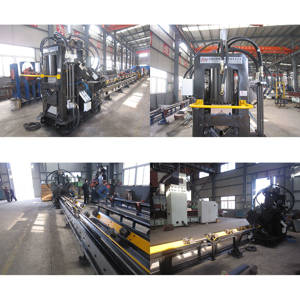 CNC Angle Iron Punching Marking And Cutting Machine Angle Steel ...