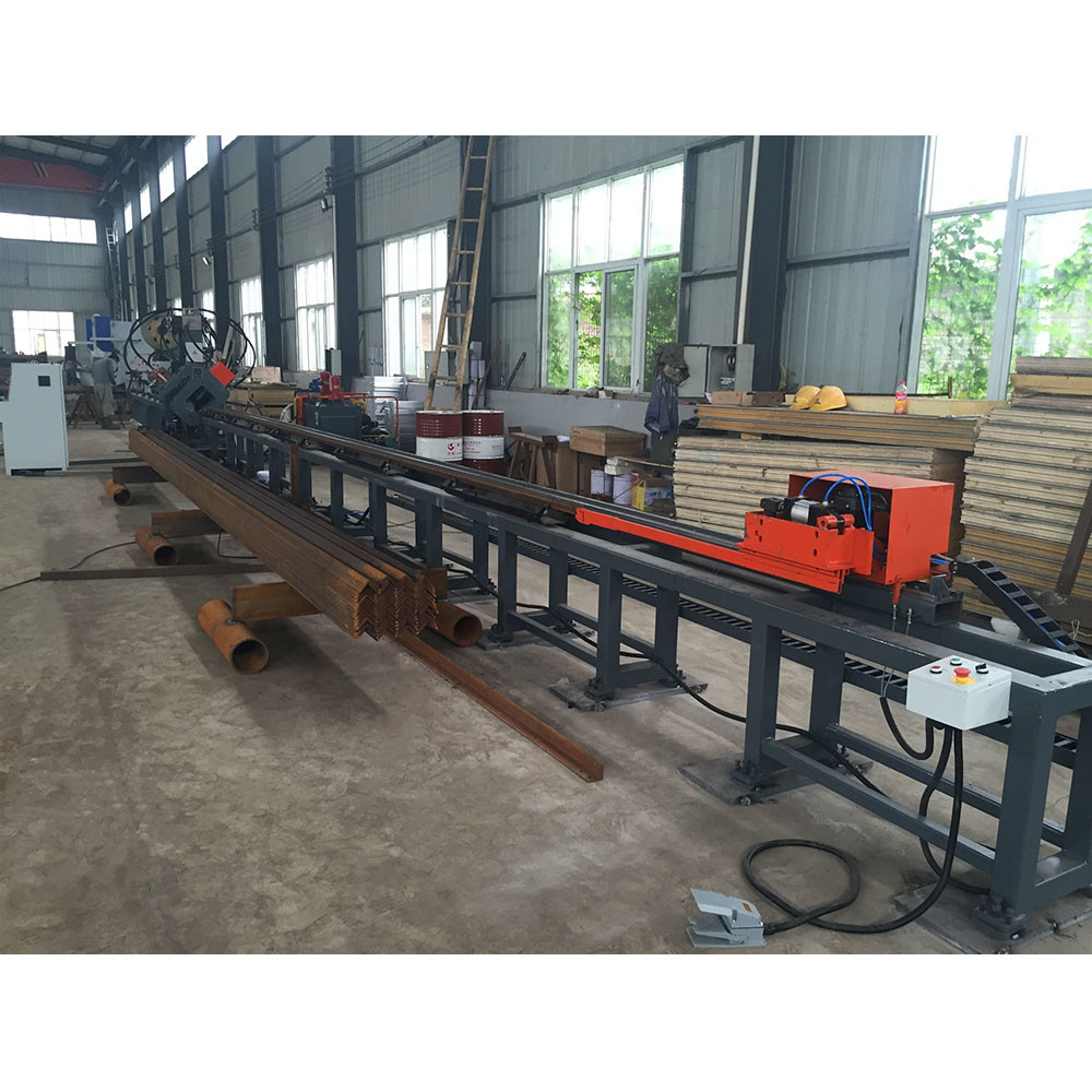 Punching Marking And Shearing CNC Angle Line Machine For Angle Tower ...
